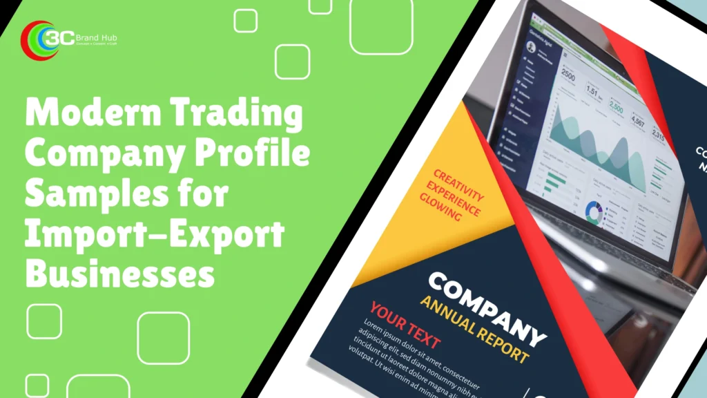 Trading Company Profile Samples for Import-Export Business